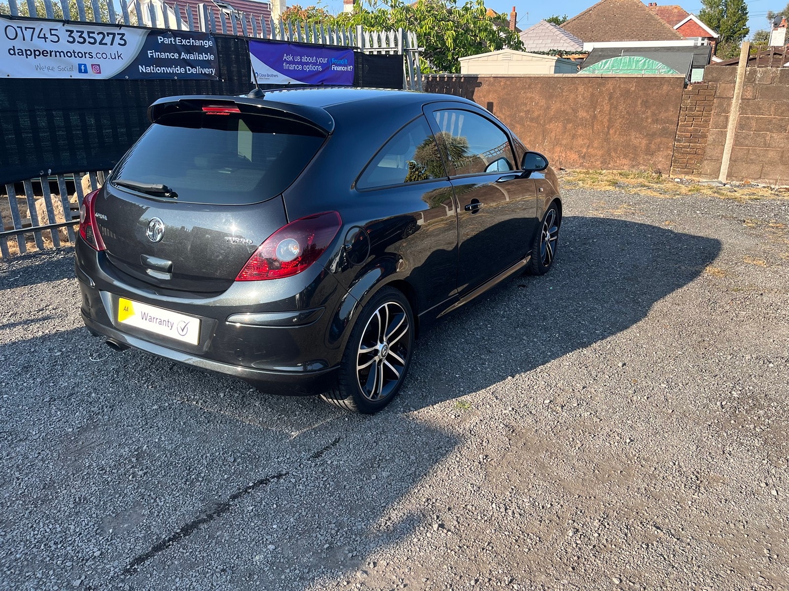 VAUXHALL Corsa BLACK EDITION 1.4 Turbo 16v 120PS S/S (2014) | Dapper Motors