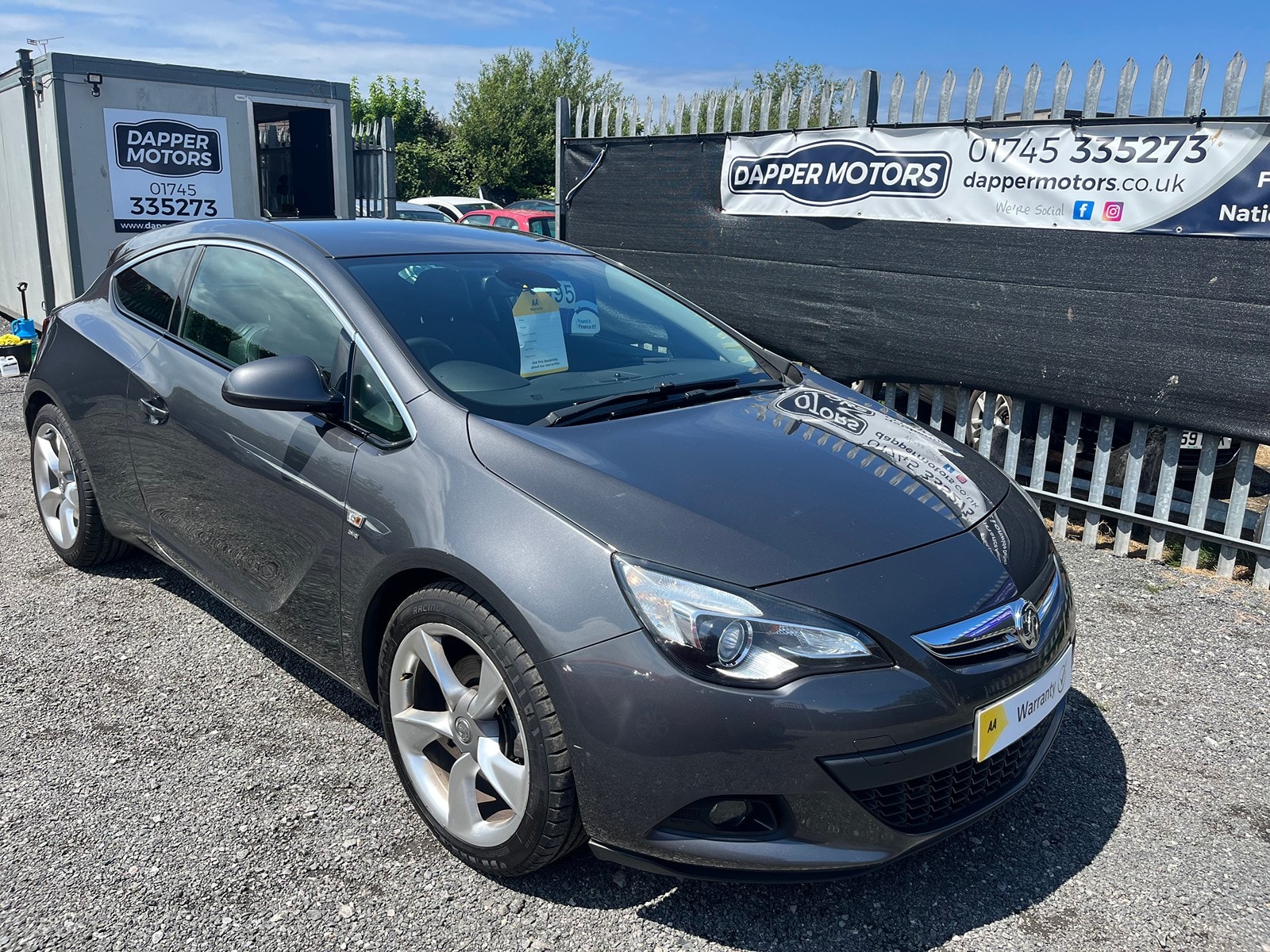 VAUXHALL Astra GTC SRi 1.4 16v Turbo 140PS S/S (2012) | Dapper Motors